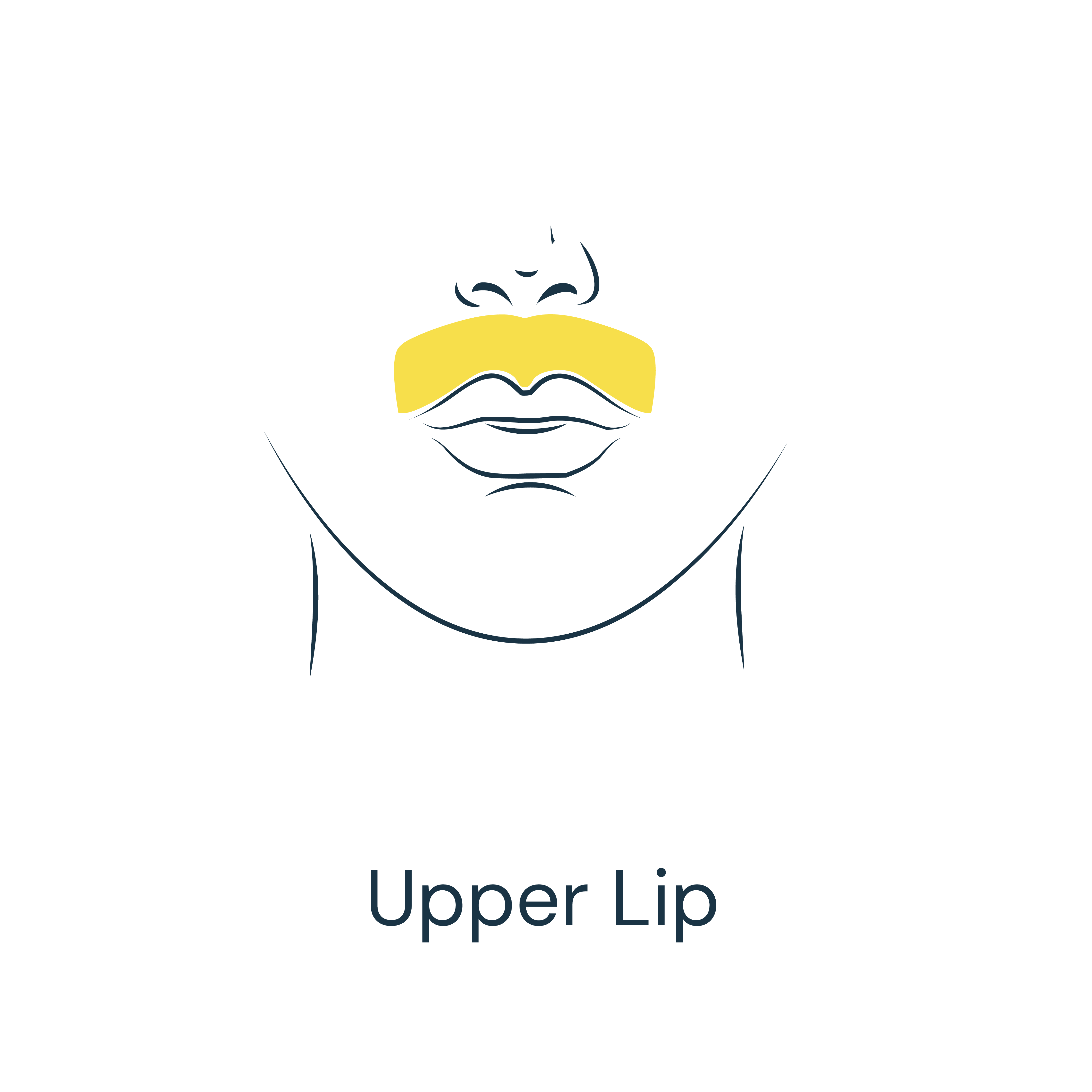 Upper Lip (12 sessions) - ICE Diode Laser Hair Removal - RM298 – Bare ...
